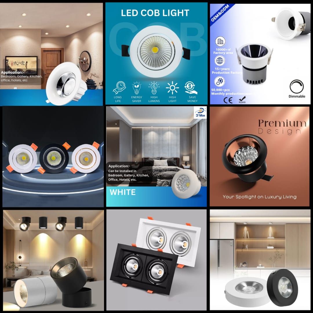 COB Lights in Pakistan – LED COB Downlights – Electra Lights