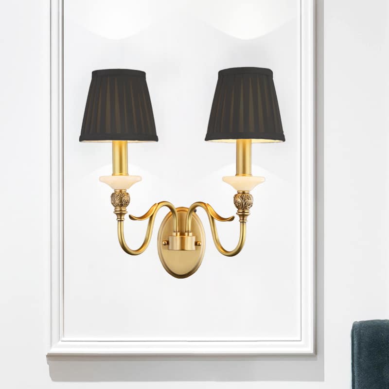 Traditional Midnight Glow Double Wall Light – Electra Lights